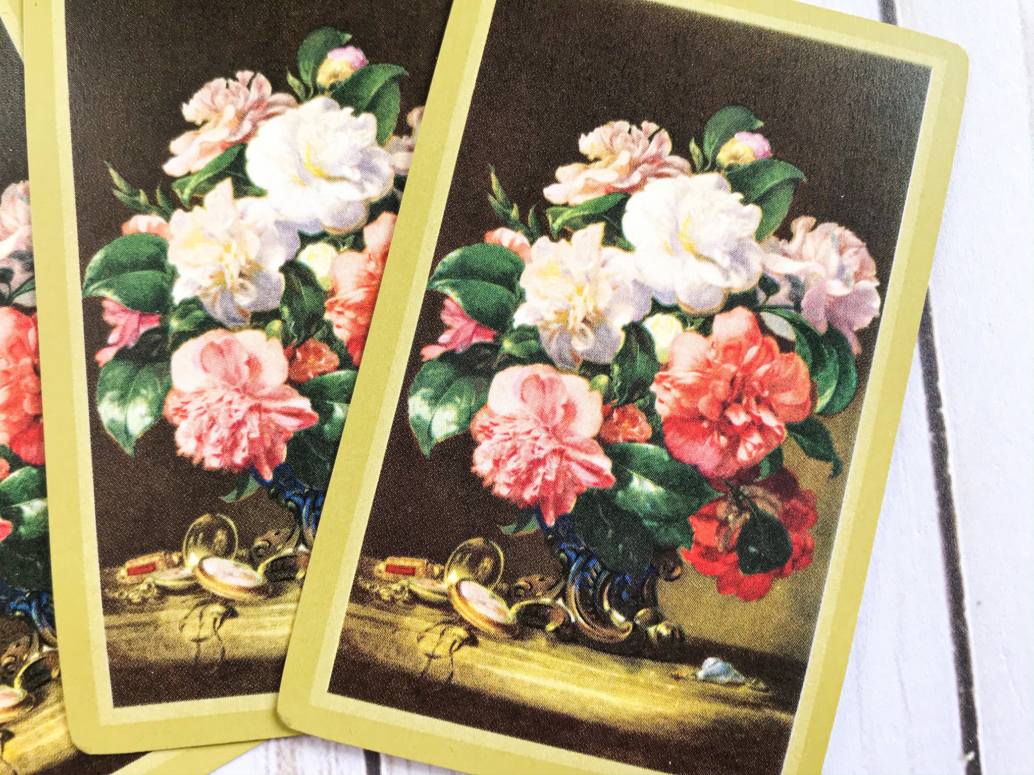 Beautiful Bouquet Playing Cards - Etsy