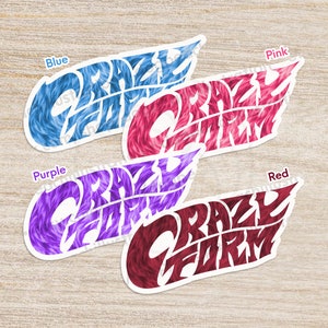ATEEZ Crazy Form Fur Logo Sticker | 3.6" | K-pop Sticker | 4 Color ...