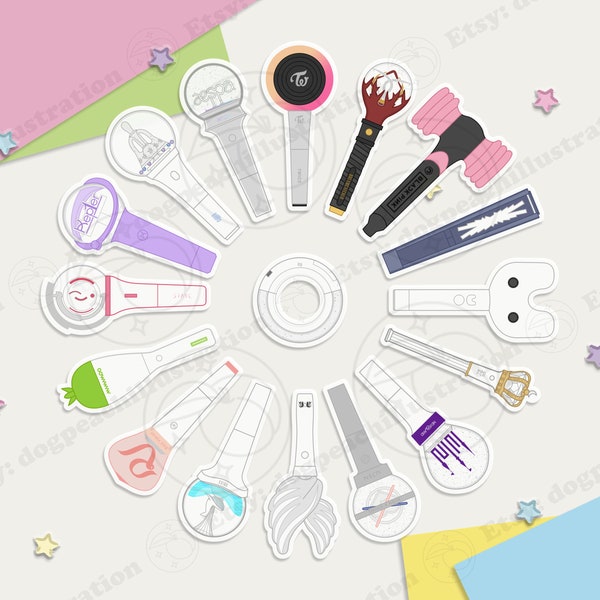 Kpop Laptop Stickers - Etsy