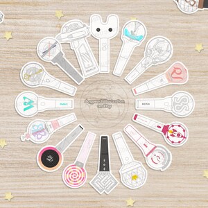 K-pop Girl Group Lightstick Sticker | 2.75"* | Twice | Aespa | Stayc ...