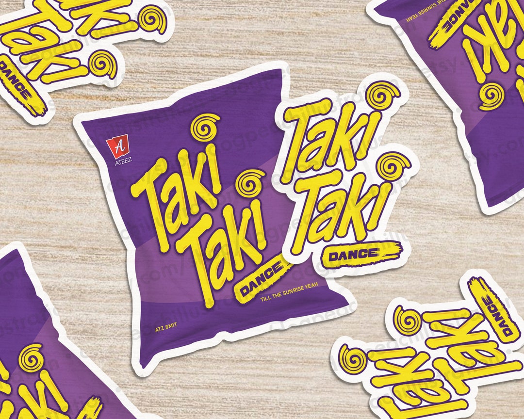ATEEZ Yeosang "taki Taki Dance" Sticker | Crazy Form | K-pop Sticker ...