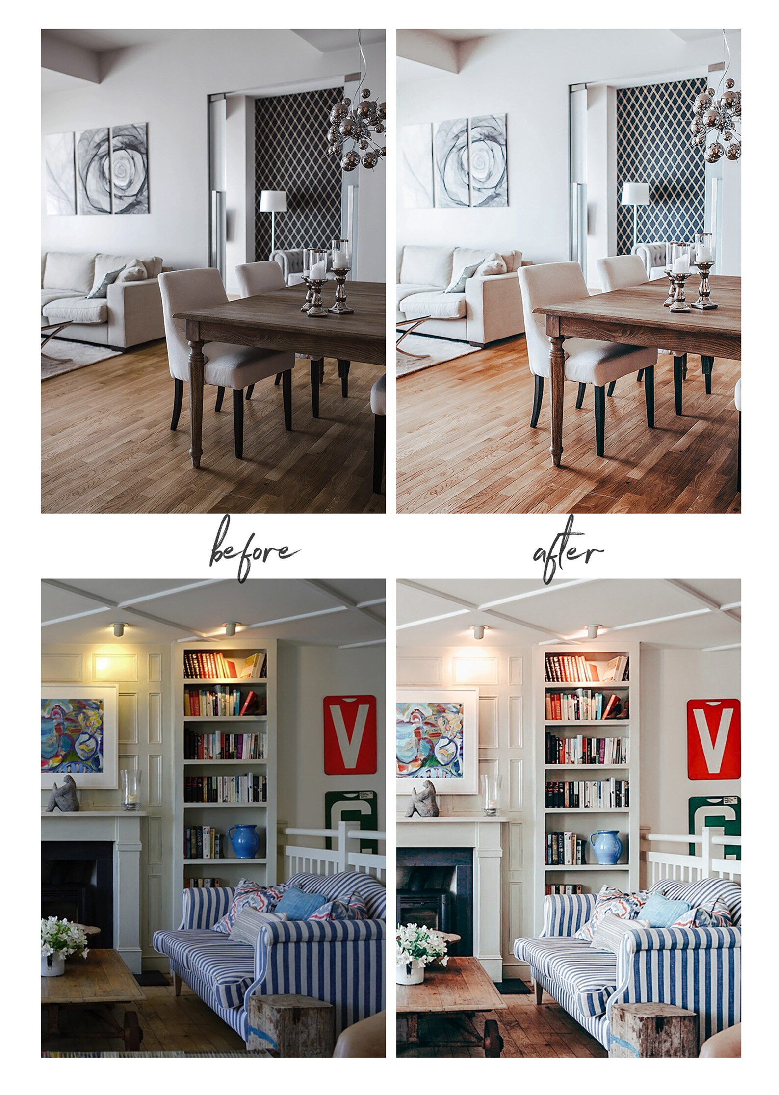 15 Mobile & Desktop Lightroom Presets HOME Bright Indoor - Etsy