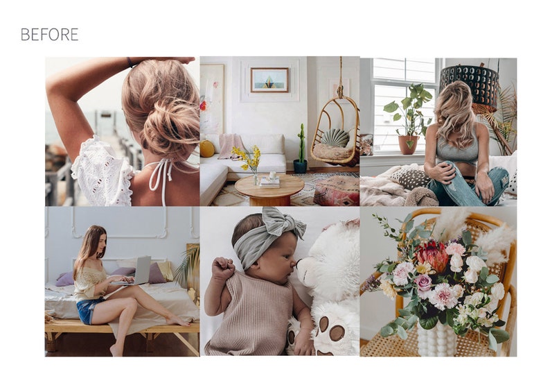 14 Lightroom Mobile Presets Bright Airy Lightroom Preset - Etsy