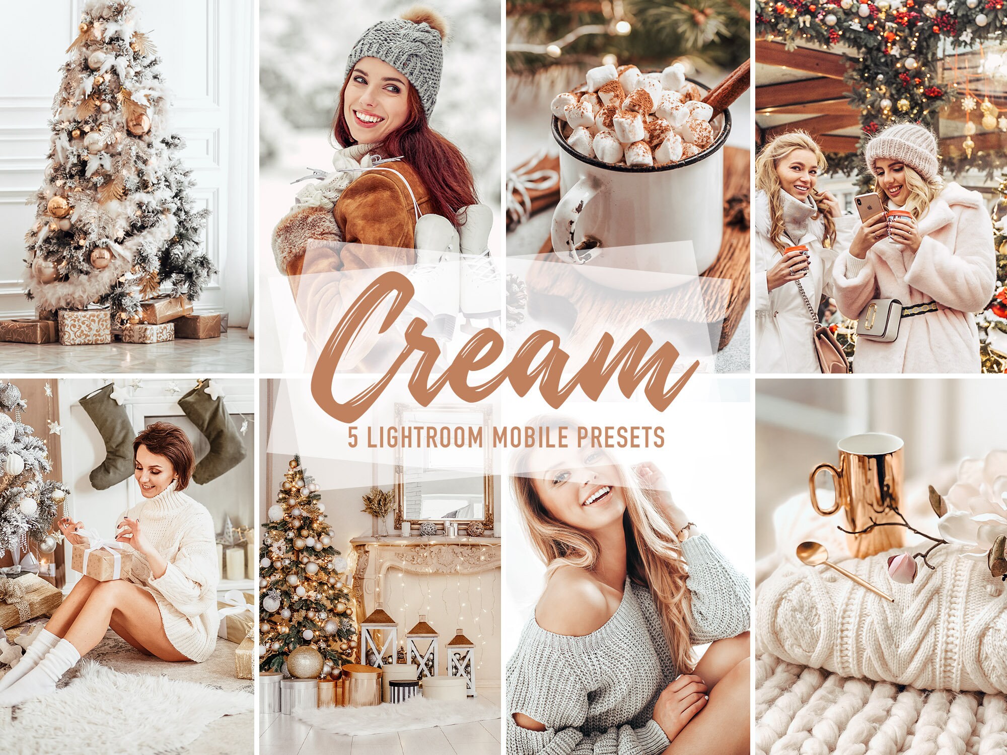 Winter Holiday Preset for Instagram Blogger Outdoor Bright Airy Filter ...