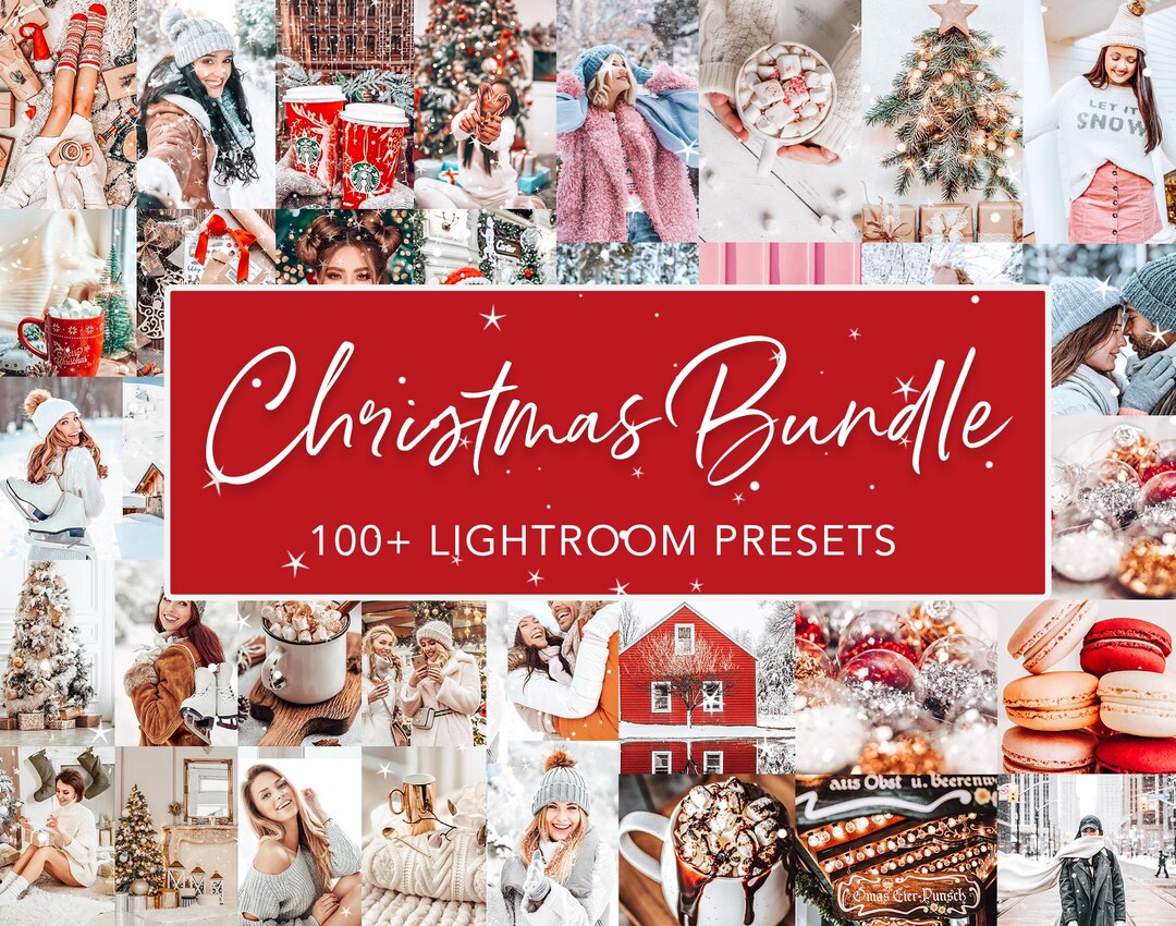 100+ Christmas Lightroom Presets: Mobile & Desktop Photo Filters ...