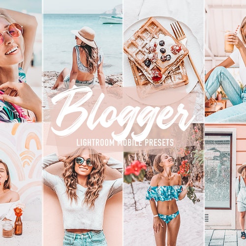 Instagram Preset Blogger Preset Lightroom Presets Mobile Etsy
