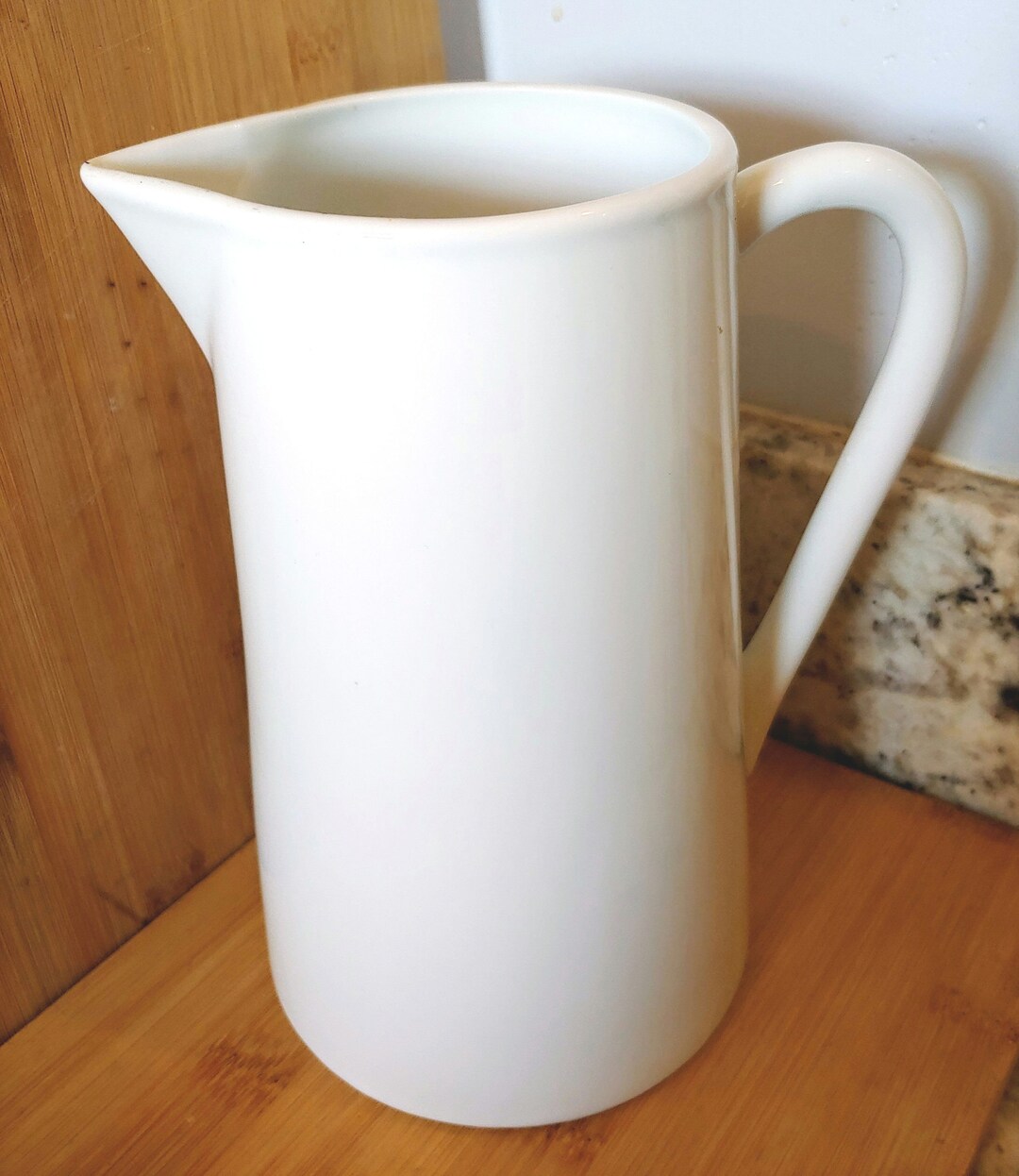 IRONSTONE PITCHER, WHITE - Etsy