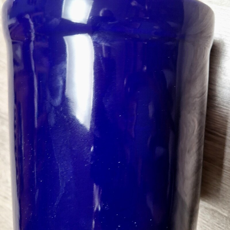 Cobalt Blue Planter - Etsy