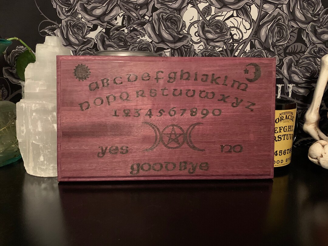 Handmade Ouija Board, Spirit Talking Board, Witch Divination Gift - Etsy