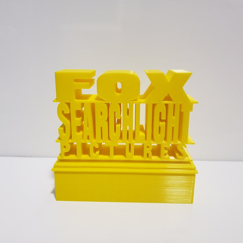 FOX Searchlight Pictures Logo 3D Printed Custom Logo Various Size and ...
