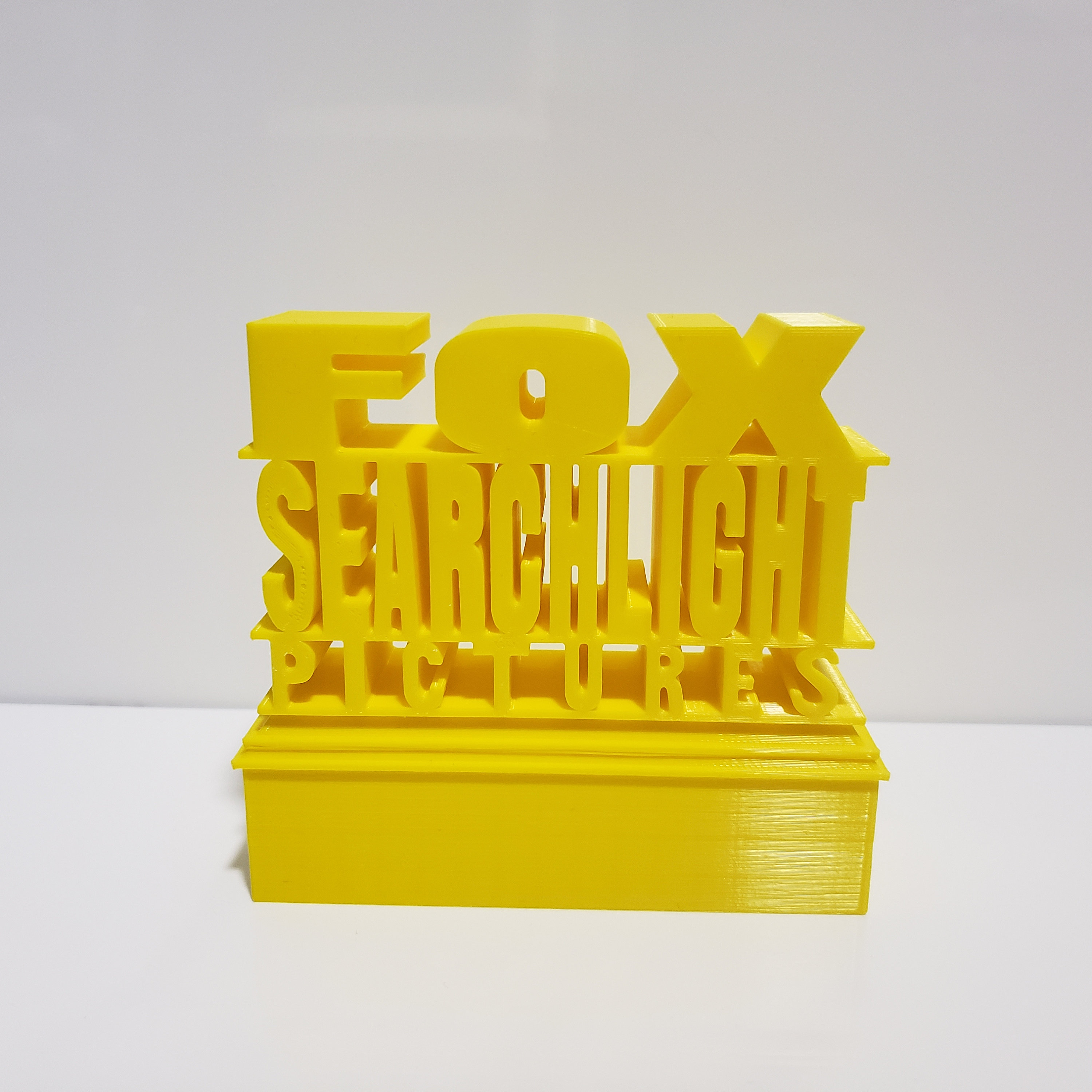 FOX Searchlight Pictures Logo | 3D Printed | Custom Logo | Various Size ...