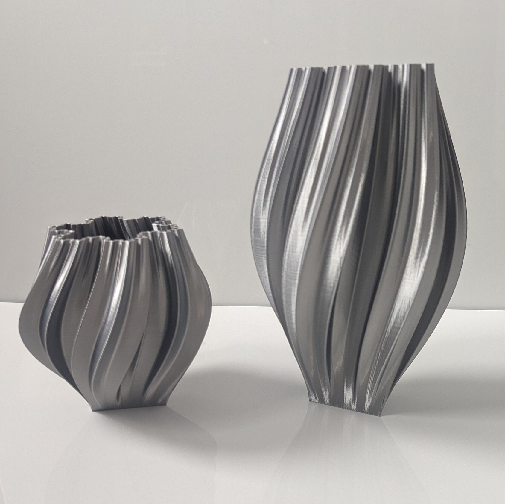 Twisted Vase Snowflake Vase 3D Printed Indoor Planter - Etsy