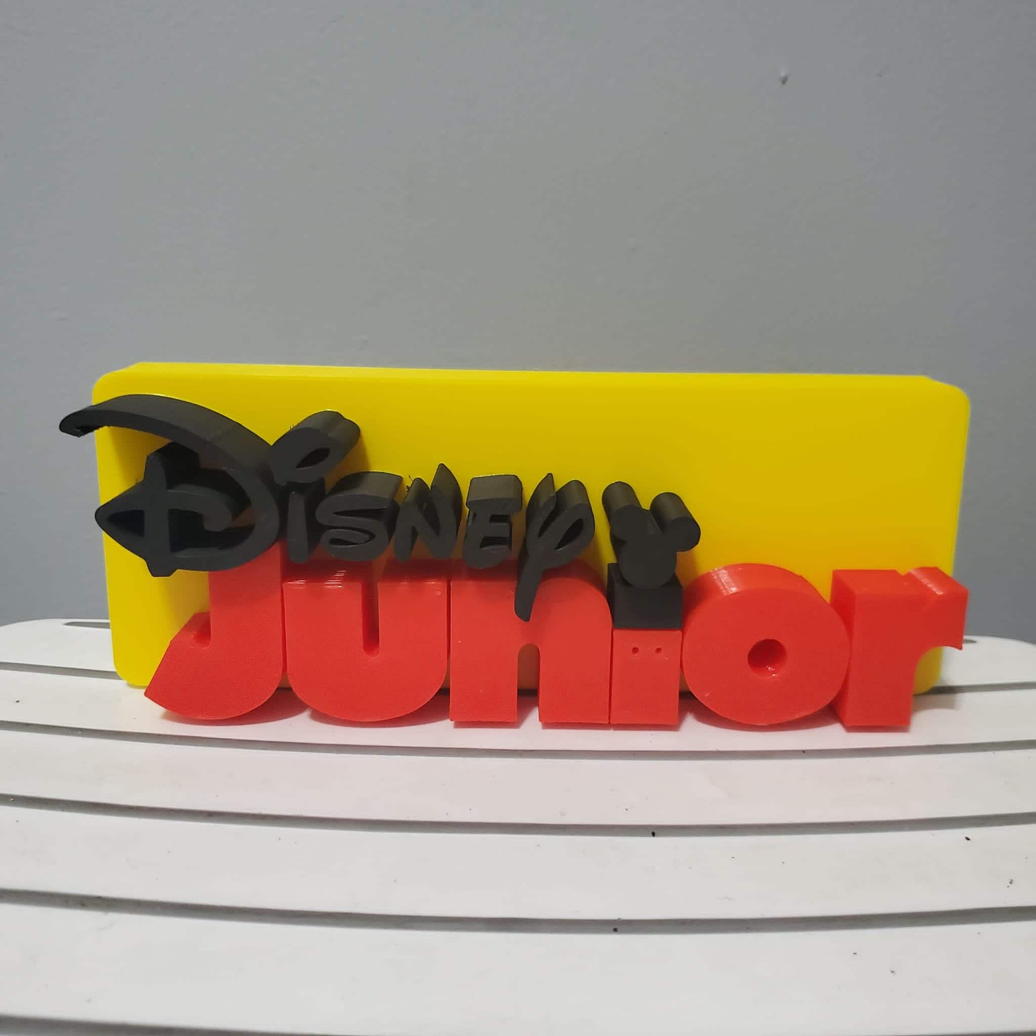 Disney Junior Logo - 3D Printed - Etsy