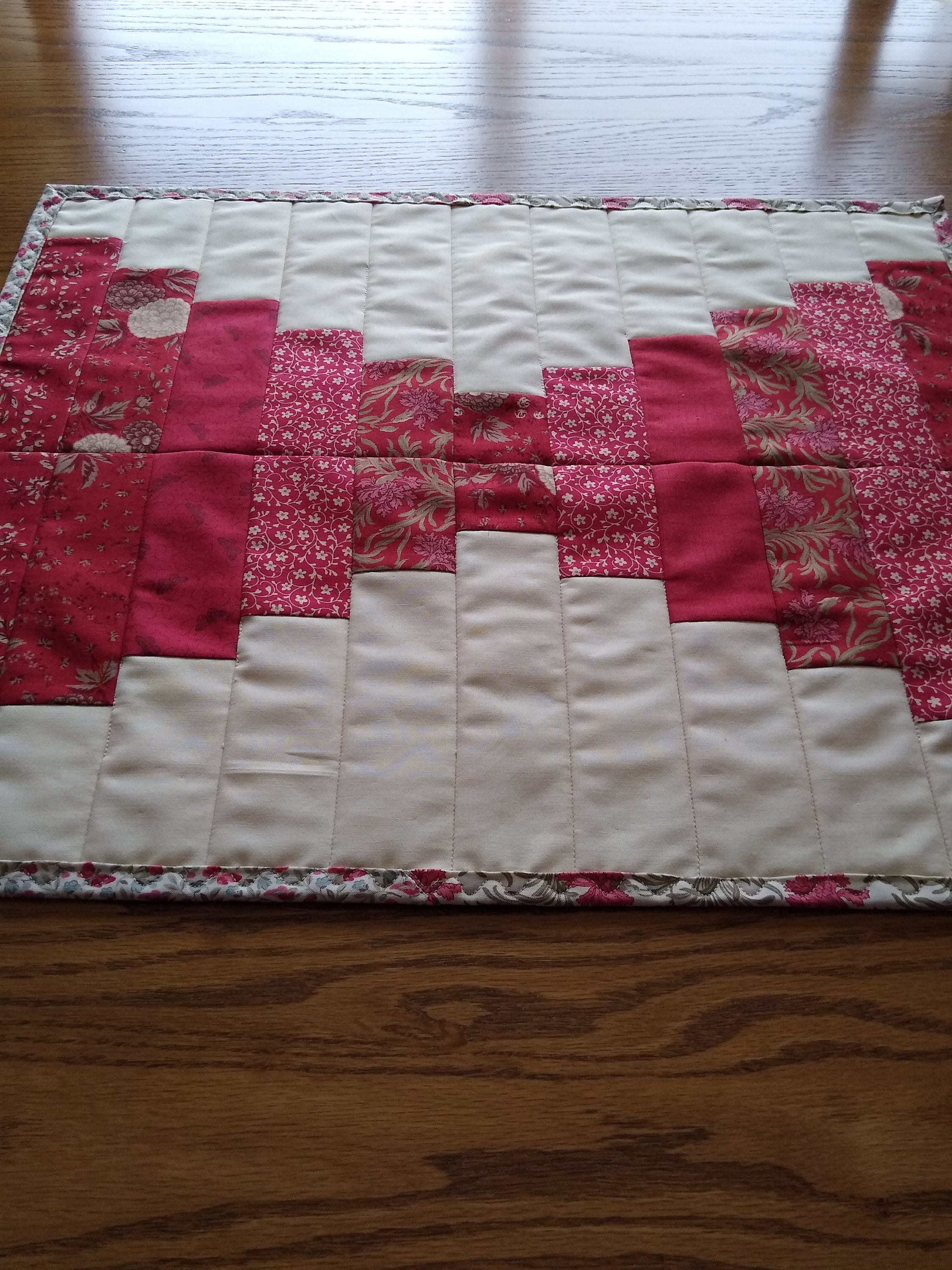 Quilted Piano Keys Table Topper - Etsy
