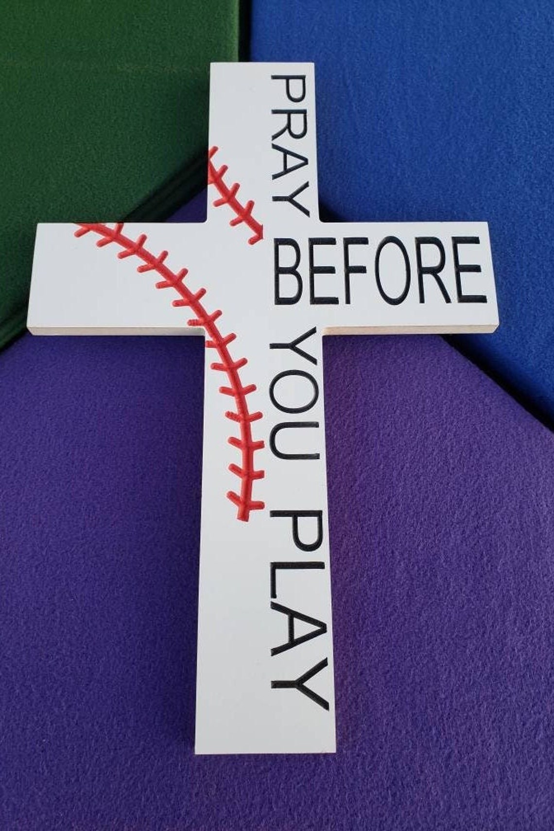 Baseball Cross - Etsy