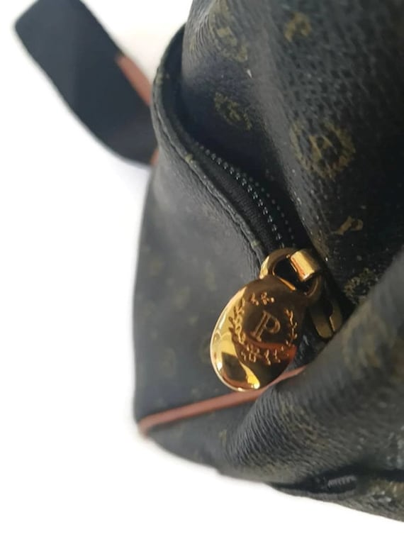 POLLINI woman monogram logo leather back back bag med… - Gem