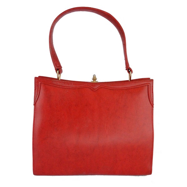 Kiss Lock Handbag - Etsy UK
