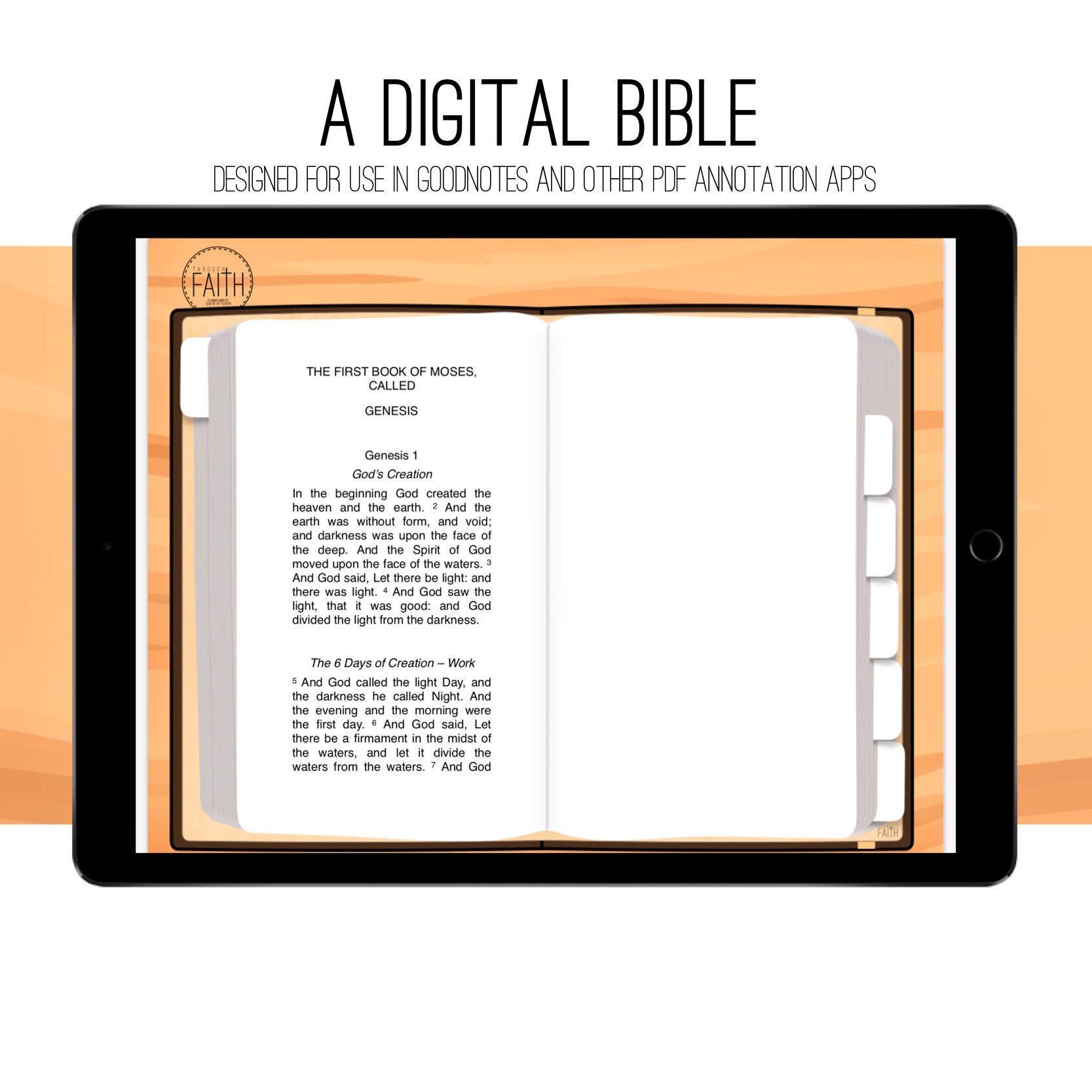 DIGITAL Goodnotes BIBLE - King James Bible 3-in-1 Digital Bible ...