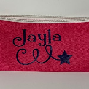 School Supplies- Custom Pencil Bags- Pencil Pouch- Back to School ...