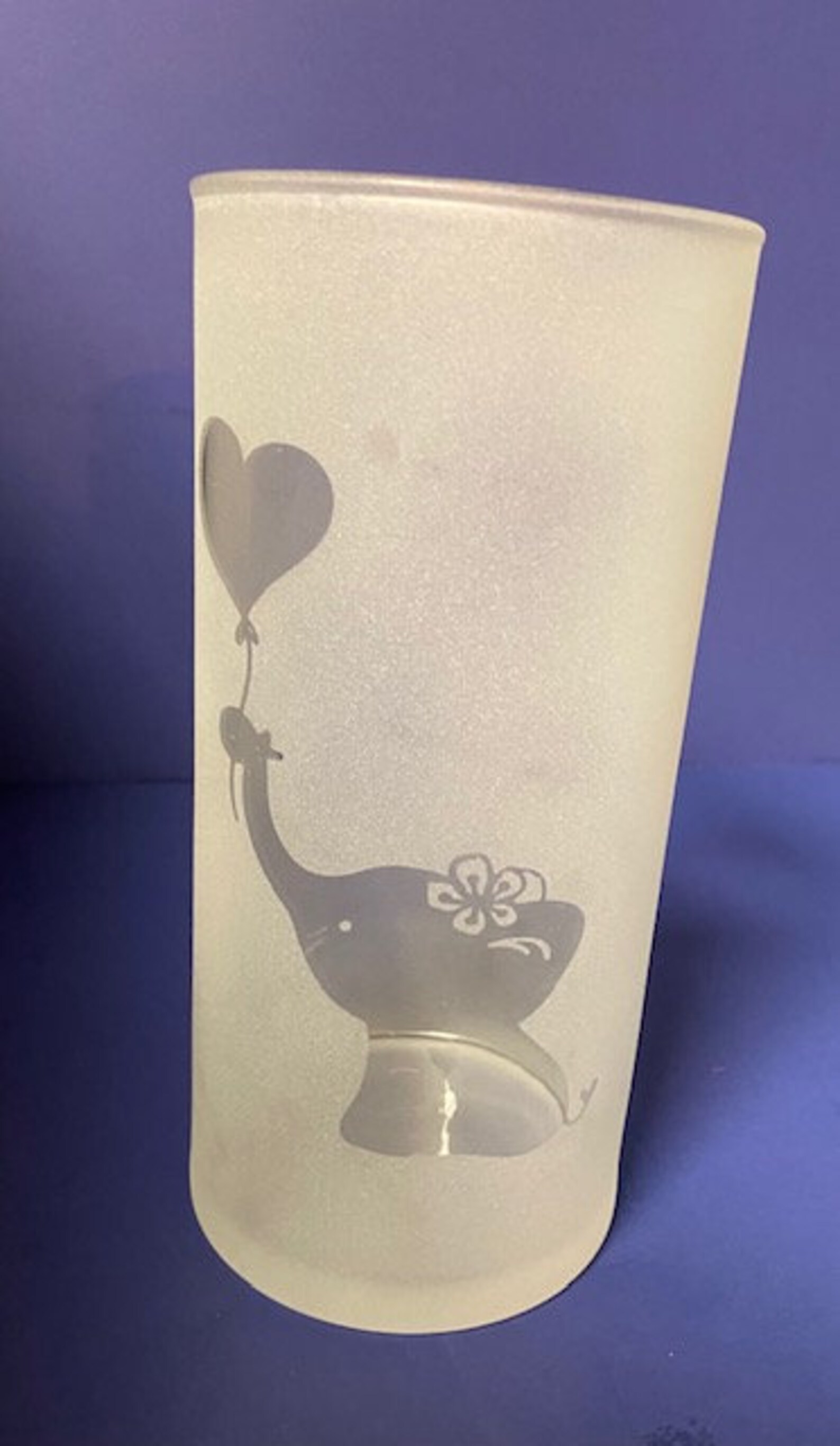 Elephant Vase, Flower Vase, Elephant and Hearts, Valentines Day ...