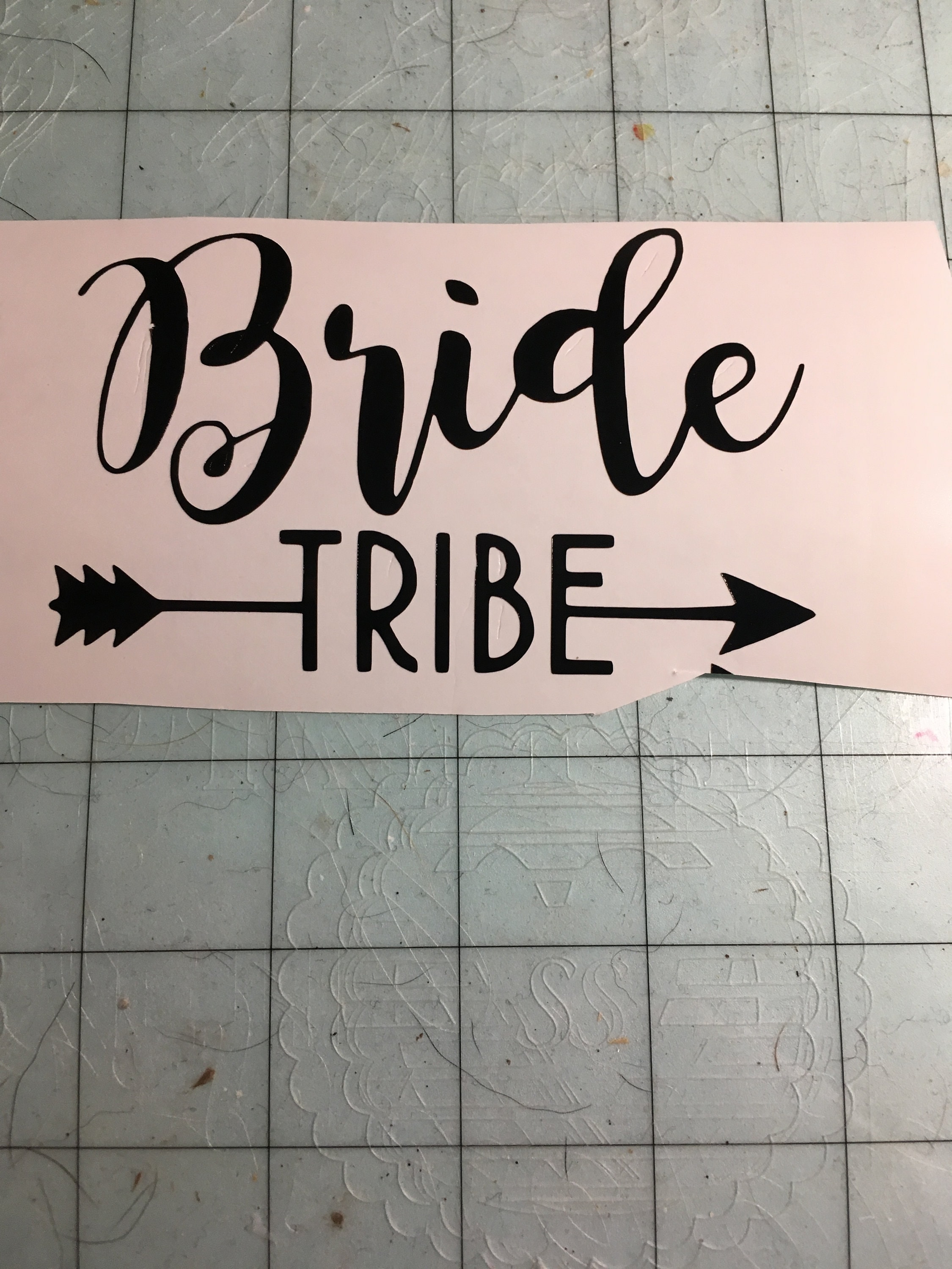 Bride Tribe Decal-team Bride Decal Bachelorette Party Bridal Shower ...