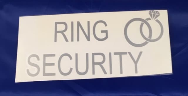 Ring Security Decal - Etsy