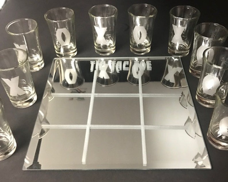 Drinking Tic Tac Toe- Tic Tac Toe- Alcohol Games- Drinking Games- Drunk ...