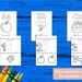 Alphabet and Number Coloring Pages for Toddlers and Preschool Aged ...