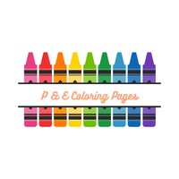 Alphabet & Number Coloring Pages for Toddlers, 36 Pages (digital ...