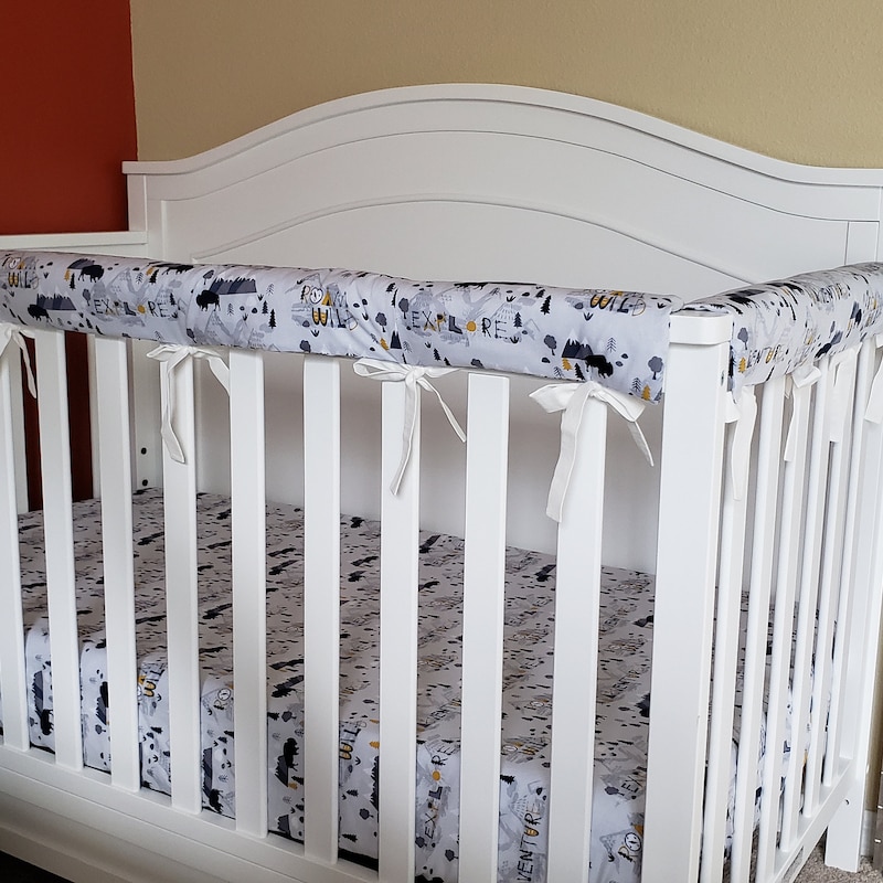 Crib Rail Guards - Etsy