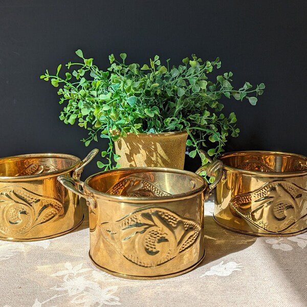 Brass Planter - Etsy