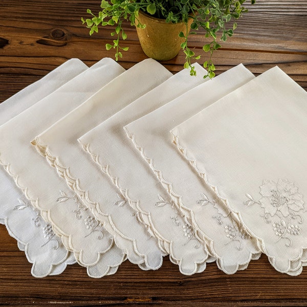 Antique Linens Napkins - Etsy