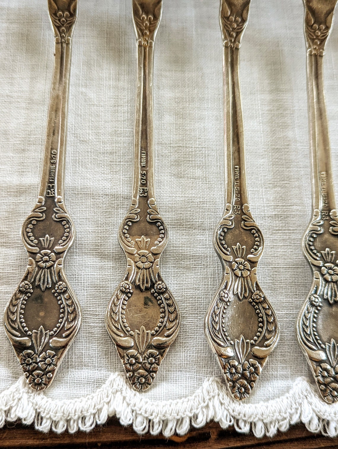 Vintage HEP Russian Silverplate Flatware 19 Pieces 10 Knives - Etsy