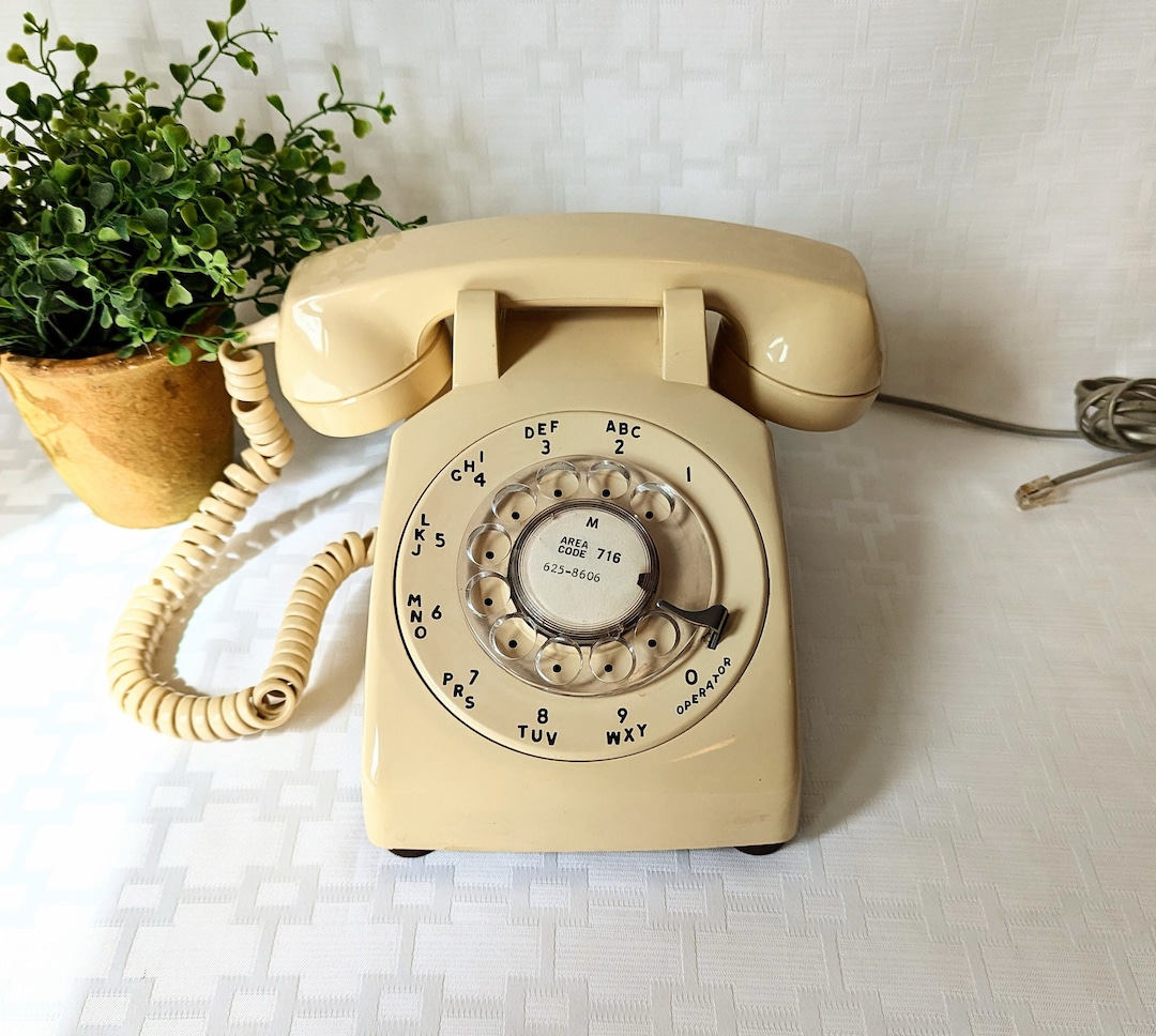Vintage Stromberg Carlson Rotary Dial Phone WORKING Vintage Telephone ...