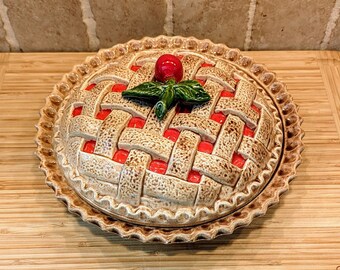 Ceramic Pie Dish | Etsy