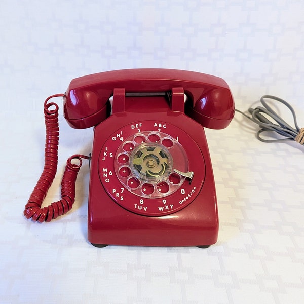 Rotary Dial Phone - Etsy