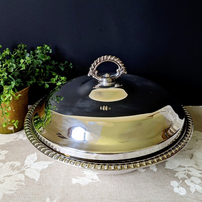 Silver Buffet Server - Etsy