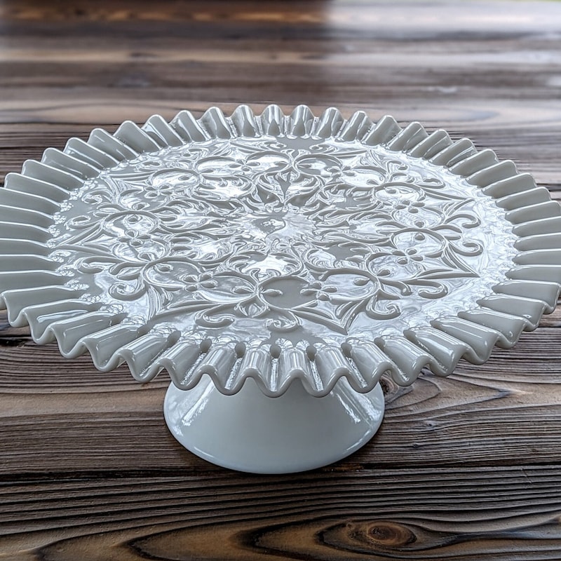 Lace Cake Stand - Etsy