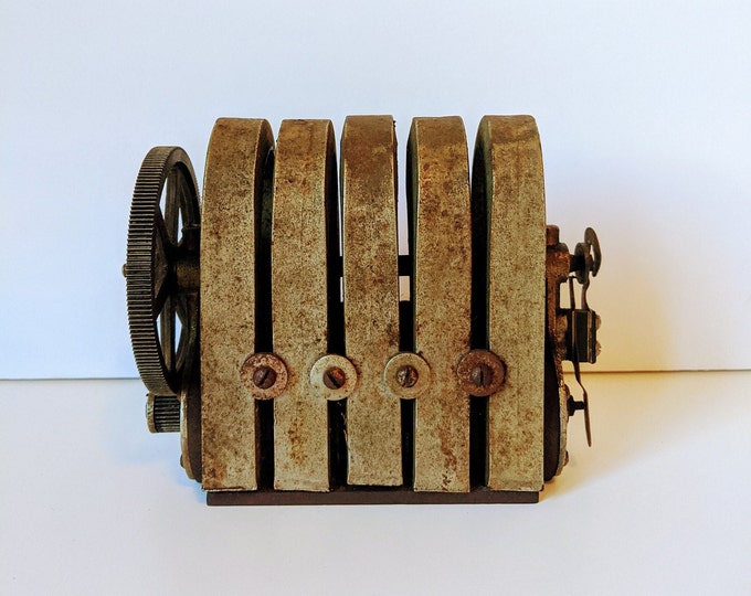 Antique Telephone Magneto Vintage 5 Bar Telephone Magneto Old Telephone ...