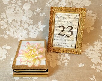 Table Number Frames - Etsy