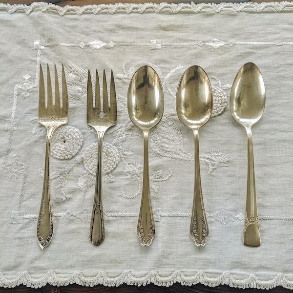Silver Utensils - Etsy
