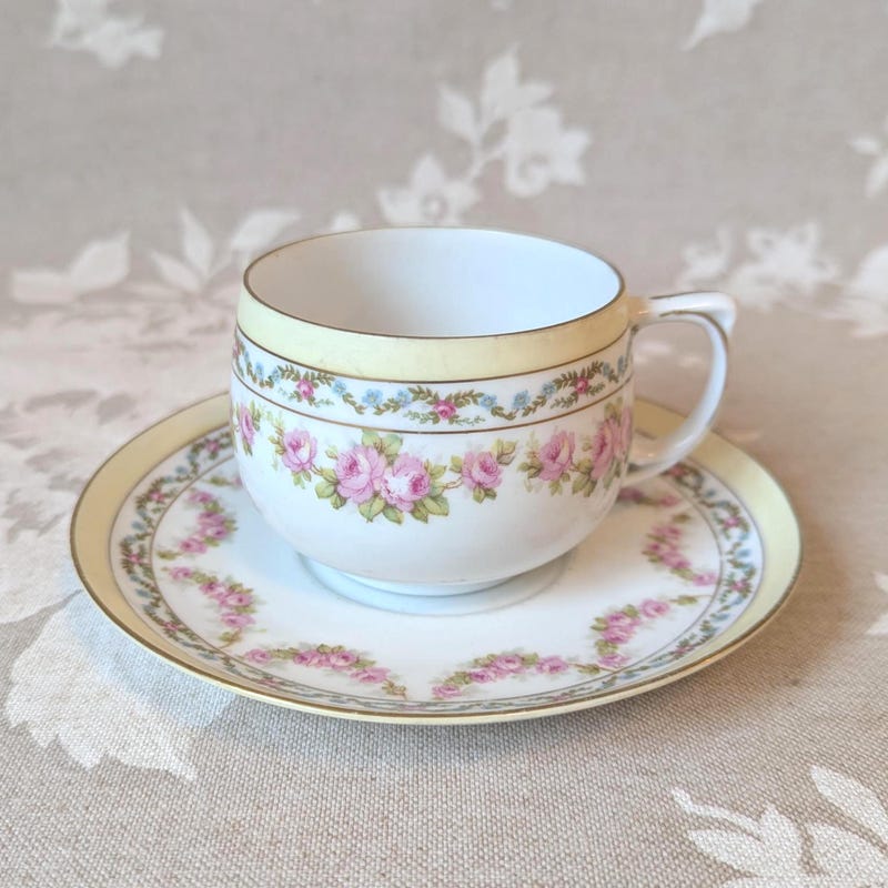 Antique Austrian Tea Cup - Etsy