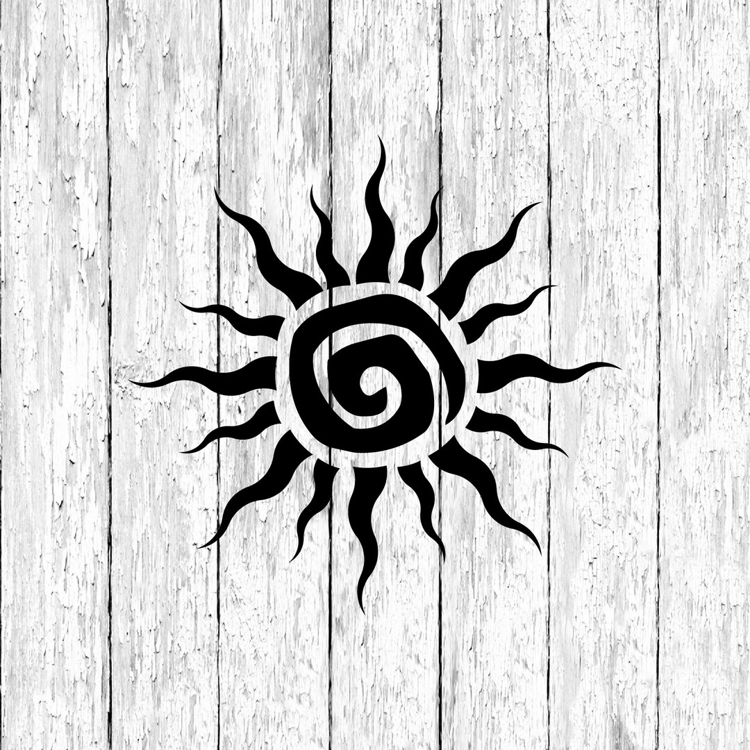 Tribal Sun Decal Laptop Stickers MacBook Decal Car Decal Vinyl Decal ...