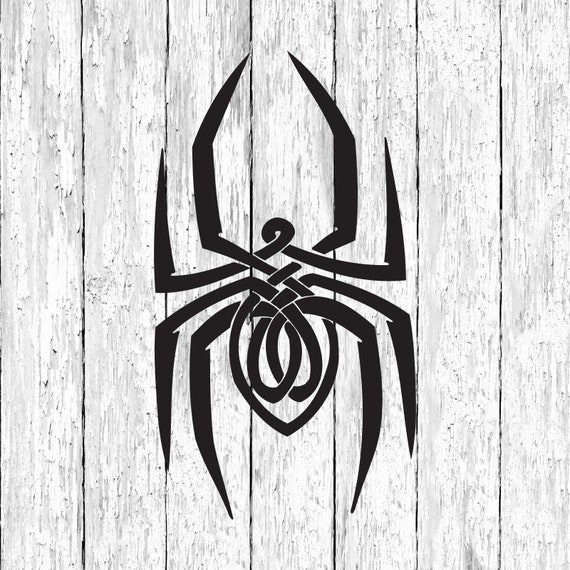 Spider Decal Laptop Stickers Macbook Decal Car Decal | Etsy