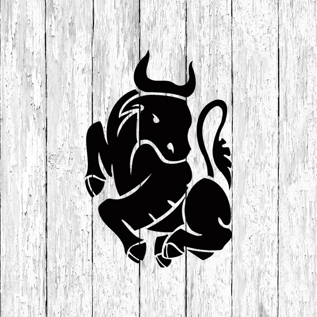 Taurus Decal Laptop Stickers Water Bottle Decal MacBook Decal - Etsy