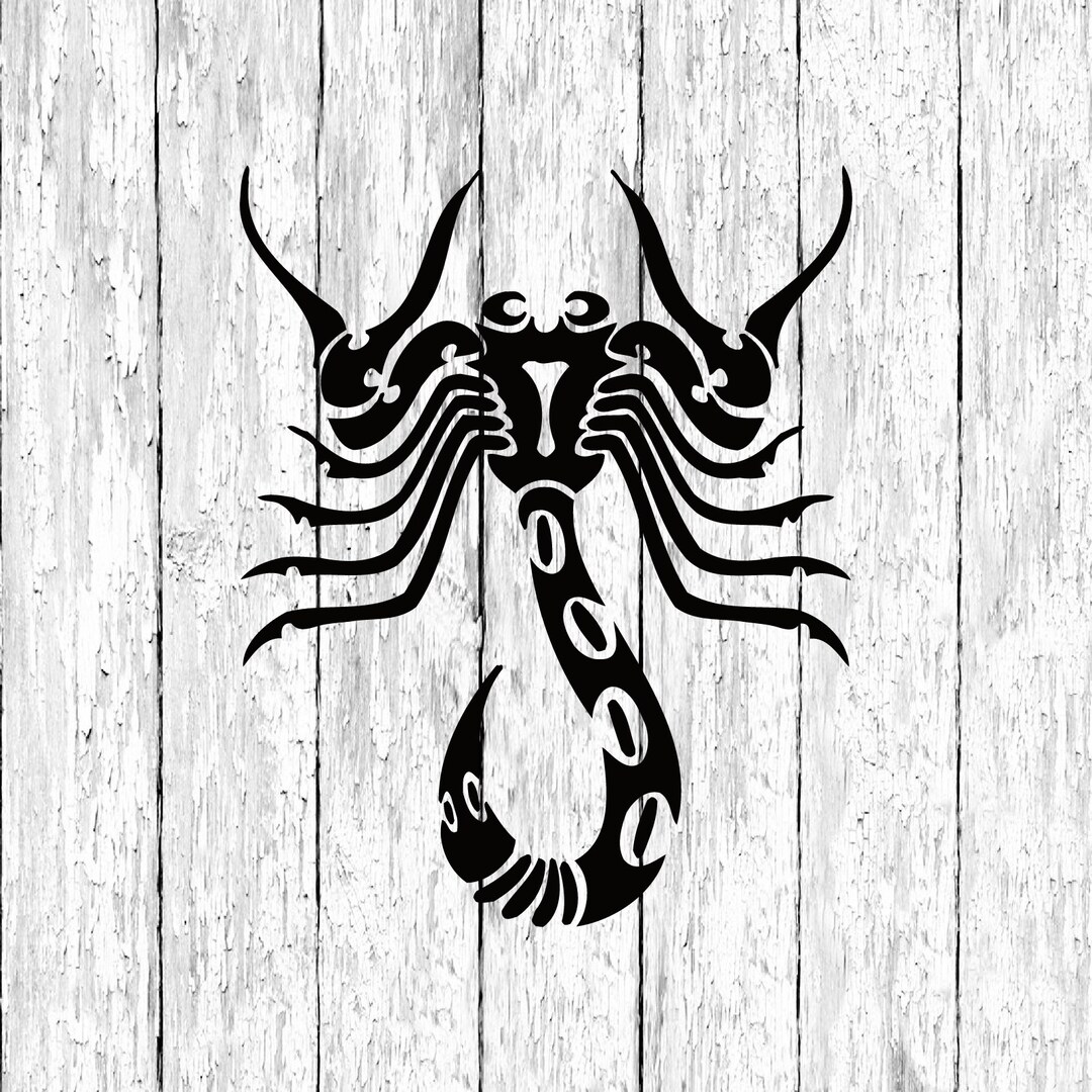Scorpio Decal Laptop Stickers Water Bottle Decal MacBook Decal - Etsy