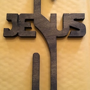 Jesus Word Cross - Etsy