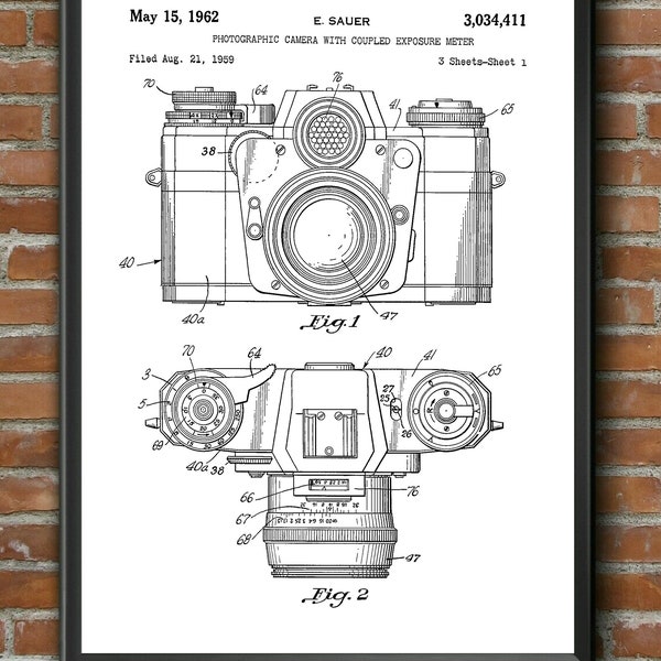Camera Patent Print - Etsy