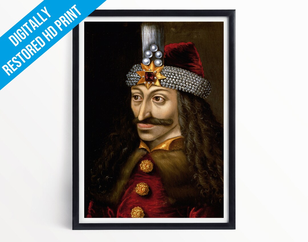 Vlad the Impaler Poster Print Dracula Vampire Wall Art A5 A4 A3 ...