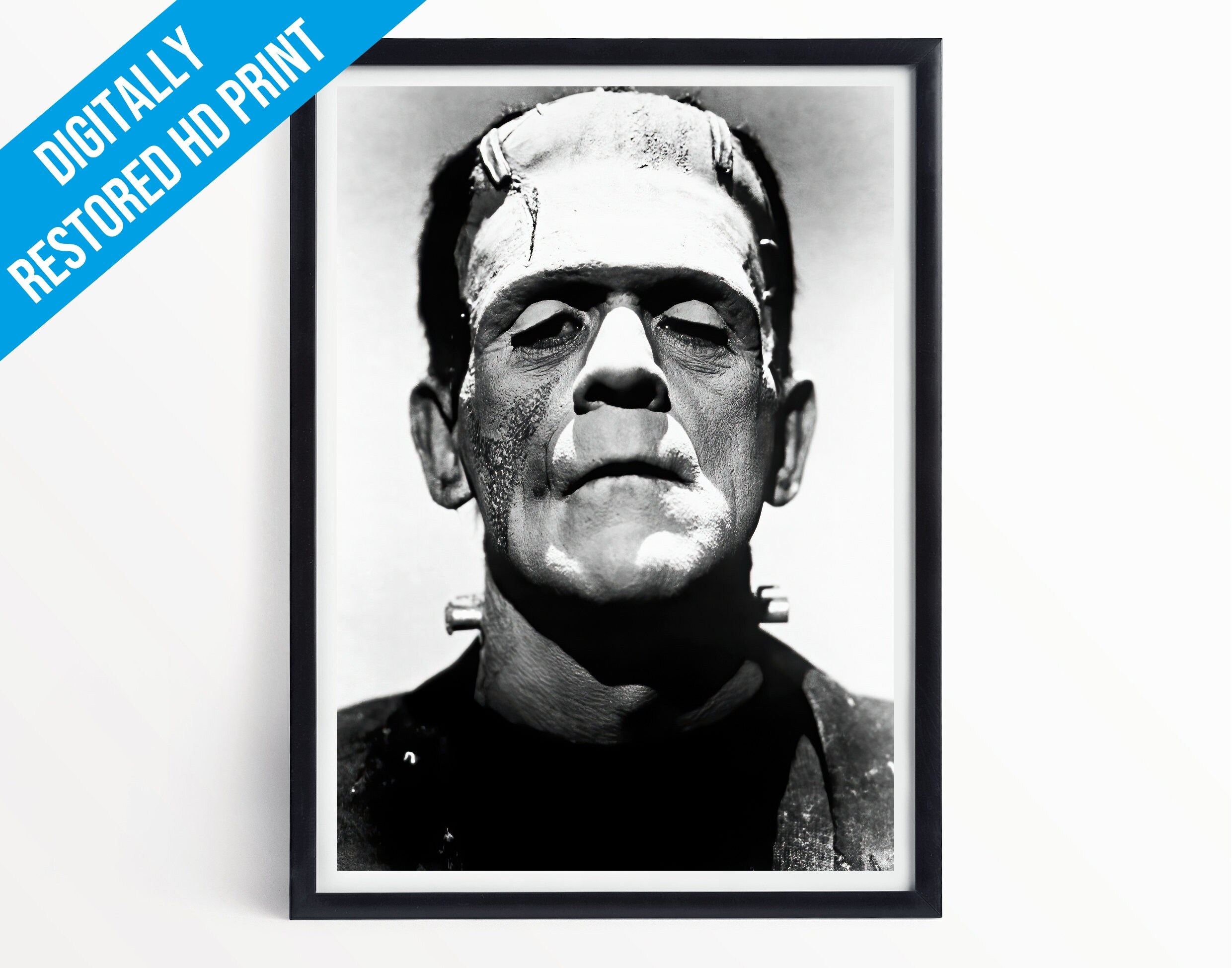 Boris Karloff as Frankenstein's Monster Horror Movie Film - Etsy UK